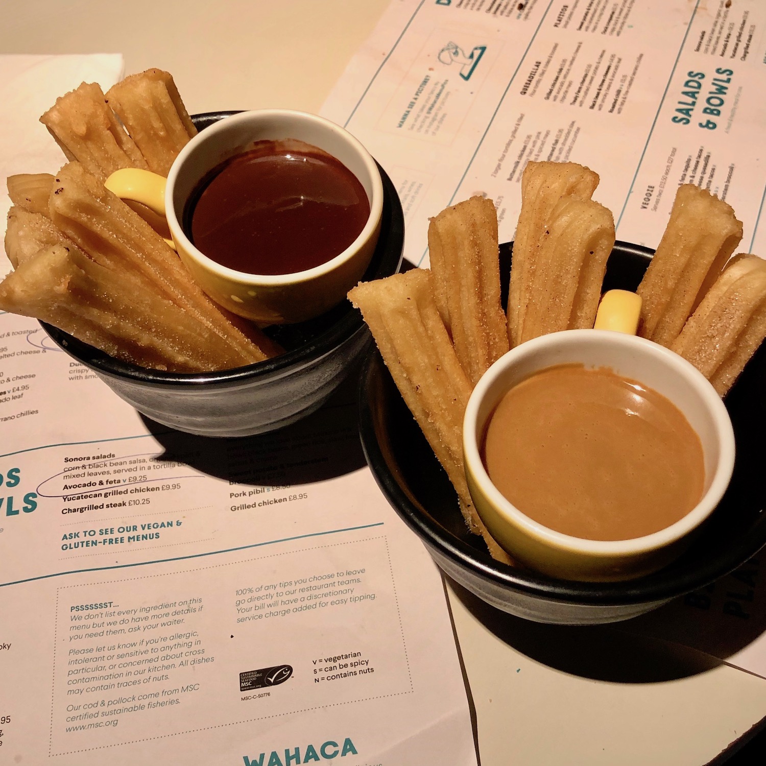 Wahaca – London – Menus & Miles